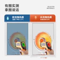 China 0.05mm Thickness Self Adhesive Heat Insulation Film for Window Glass One Way Visible Privacy Protection and Explosion-proof for sale