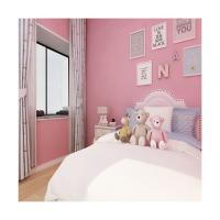 China Self-adhesive Waterproof Solid Color Refurbished Stickers Decoration Wall Sticker in Orange Color Affordable and Durable for sale