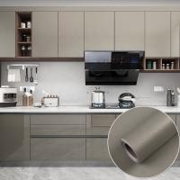 China High Glossy Furniture Film PVC Vinyl Adhesive Door Stickers for Kitchen Cabinet for sale