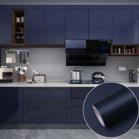 China High Glossy Furniture Film PVC Vinyl Adhesive Door Stickers for Kitchen Cabinet for sale