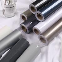 China Furniture Film Kitchen Cabinet Film PVC Vinyl Adhesive Cupboard Door Stickers for sale