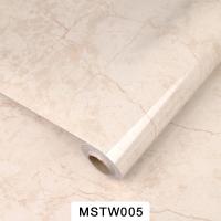 China 80CM Width Marble Sticker Anti Oil Waterproof Kitchen Wallpaper Modern Design PVC Kitchen Backsplash Sticker for sale