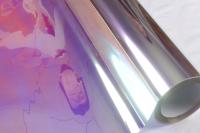 China Visible and Colorful Function Self Adhesive Glass Film for Shining Transparent Rainbow Effect Stickers in Office Supermarket for sale