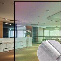 China Office Home Decoration Glass Film with Back Glue and 6 Different Colors in Shining Rainbow Effect for sale