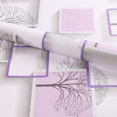 China 45cm Width Vinyl Wallpapers Self Adhesive Oil Proof Wallpaper for Home Decoration for sale
