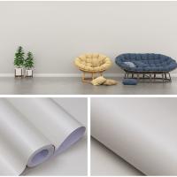 China Blue Color Peel and Stick Wallpaper 3d Plain Solid Color Wallpaper for Soundproofing in Home Decoration for sale
