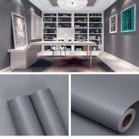 China Blue Color Peel and Stick Wallpaper 3d Plain Solid Color Wallpaper for Soundproofing in Home Decoration for sale