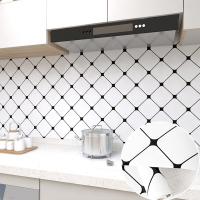 China Self Adhesive White Brick Peel and Stick Mosaic Kitchen Backsplash Sticker Roll Size 0.60 M width *100M length for sale