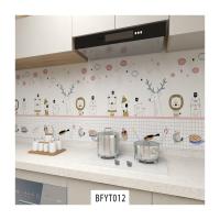 China Waterproof Peel and Stick Wall Tile Stickers for Kitchen Backsplash Decor Geometric Pattern Heat Insulation for sale