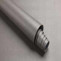 China Wood Grain Soft Touch Self Adhesive PVC Film Roll for Furniture Protection for sale