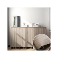 China 1.22x50m Self Adhesive PVC Film Roll and PVC Lamination Film for Furniture Wood Grain Design for sale