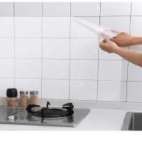 China Vinyl Wallpapers for Kitchen Transparent Film Backsplash Self Adhesive for sale