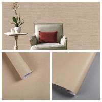 China Plain PVC Grass Cloth Wall paper for Hotel and Restaurant Decor 1.22M*50M per roll Mould-Proof Function for sale