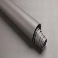 China Solid Color Waterproof Metal Vinyl Self Adhesive Stickers Decorative Film Roll for sale