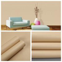 China Plain PVC Grass Cloth Wall paper for Hotel and Restaurant Decor 1.22M*50M per roll Mould-Proof Function for sale