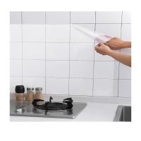 China Kitchen Cabinet Oil-Proof Sticker Transparent Vinyl Wallpaper Greaseproof Sticker for sale