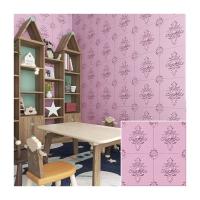 China Geometric 3D PE Foam Wallpaper Green Waterproof Self Adhesive 3D Foam Wall Stickers for sale