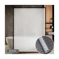 China Static Privacy Window Film Moistureproof Stained Glass Anti Uv Window Film Sticker for sale