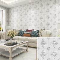 China White PE Foam Sheet Wall Stickers 5mm 3D Foam Wallpaper Waterproof for sale