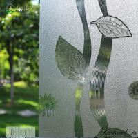 China Decorative Privacy Window Film for Glass Stickers Removable Static Cling Film for sale