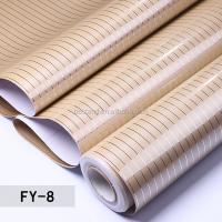 China PVC Glossy Self Adhesive Wallpaper 10m Kitchen Counter Wallpaper for sale
