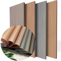 China Glossy Wood Grain PVC Film 0.14mm-0.16mm Thickness Wood Embossed Film for sale