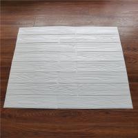 China Self Adhesive PE Foam Brick Wallpaper Anti Collision 3D PE Foam Wallpaper for sale