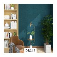China Smoke Proof Pink Fabric Wall Paper For Girls Peel Off Stick Textured Fabric Wallpaper for sale