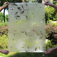 China Decorative Window Film No Glue Privacy Static Cling Glass Films with Self-Adhesive for sale
