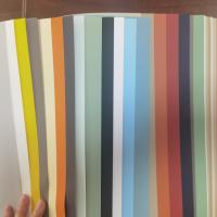 China Orange Beige Graphic PVC Laminated Film Mildewproof Adhesive PVC Film for sale