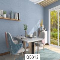 China 68cm 136cm White Fabric Wallpaper Real Fabric Wallpaper For Villa Apartment for sale