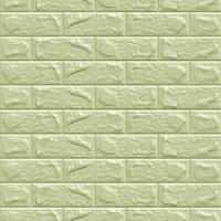 China PE Foam Wallpaper 3D Tile Wall Decor for Home Decoration Anti-Static Function 70cm*77cm Pcs Size Included for sale