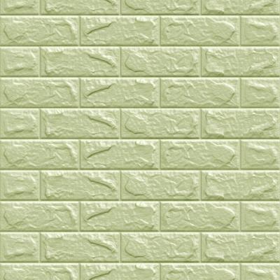 China Modern Art 3D Wall Panels Decorative Plastic PVC Tile Wallpaper for Home Decoration 5.0mm Thickness 70cm*77cm Size for sale