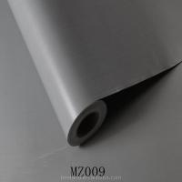 China Vinyl Wallpapers 3D Texture Korean Design Mildew Proof Solid Color PVC Adhesive Wallpaper Wall Sticker Furniture Sticker for sale