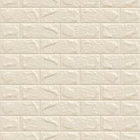 China White Brick Self-adhesive 3D Foam Wallpaper 5.0mm Thickness for Wall Coating for sale