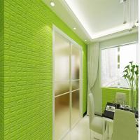 China Entertainment 3D PE Foam Brick Self Adhesive Soft Wall Sticker Wallpaper for Kids Room Wall Coating for sale