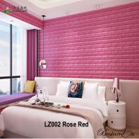 China Entertainment 3D PE Foam Brick Self Adhesive Soft Wall Sticker Wallpaper for Kids Room Wall Coating for sale