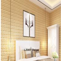 China Entertainment 3D PE Foam Brick Self Adhesive Soft Wall Sticker Wallpaper for Kids Room Wall Coating for sale