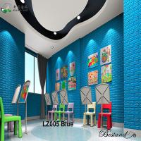 China Entertainment 3D PE Foam Brick Self Adhesive Soft Wall Sticker Wallpaper for Kids Room Wall Coating for sale