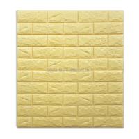 China 3D PE Foam Wall Sticker Brick Self Adhesive Wall Covering Moisture-Proof 120g-150g/pcs Function for Interior Home Decor for sale