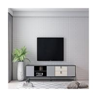 China 70cm * 77cm Self Adhesive Brick Wallpaper Waterproof Moistureproof 3D Wall Panels Decor Peel And Stick for sale