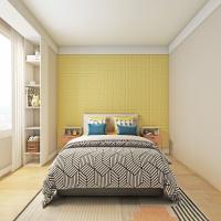 China 70cm * 77cm Self Adhesive Brick Wallpaper Waterproof Moistureproof 3D Wall Panels Decor Peel And Stick for sale