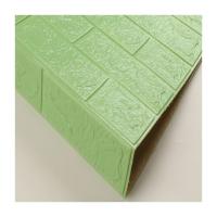 China Waterproof 3d Pe Foam Wall Sticker 70x77 PE Foam 3D Wallpaper for sale