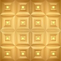 China Soft Packages Design 3D Foam Wallpaper Gold Wall Paper DIY Self-Adhesive Wall Stickers Wall Panels 10mm Thickness for sale