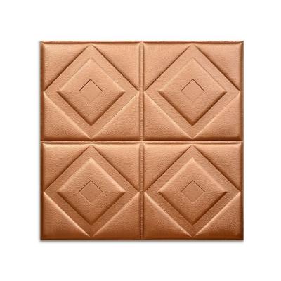 China Wall Coating 3D Brick Design Foam Wallpapers for Administration Easy Installation for sale