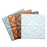 China Wall Coating 3D Brick Design Foam Wallpapers for Administration Easy Installation for sale