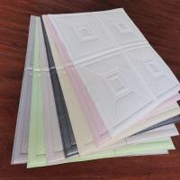 China 8mm Thickness Geometric Pattern Foam Wall Stickers for Sophisticated 3D Ceiling Wallpaper for sale