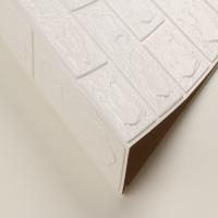China Interior Wall Protection 3D Brick 3D Stone PE Foam Wallpaper with Smoke-Proof Function and Waterproofing for sale