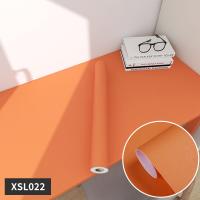 China Peel and Stick Textured Wallpaper in Orange Solid Design Style Contact Paper Easy Installation for sale
