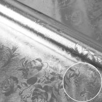 China Kitchen Wallpapers aluminum foil Waterproof Aluminum Foil  Wallpaper for Easy Cleaning for sale